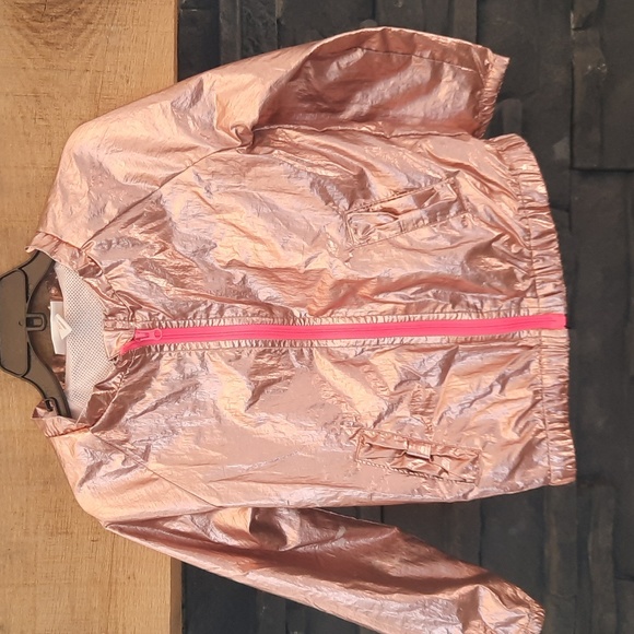 Cat & Jack | Jackets & Coats | Cat And Jack Rose Gold Windbreaker ...